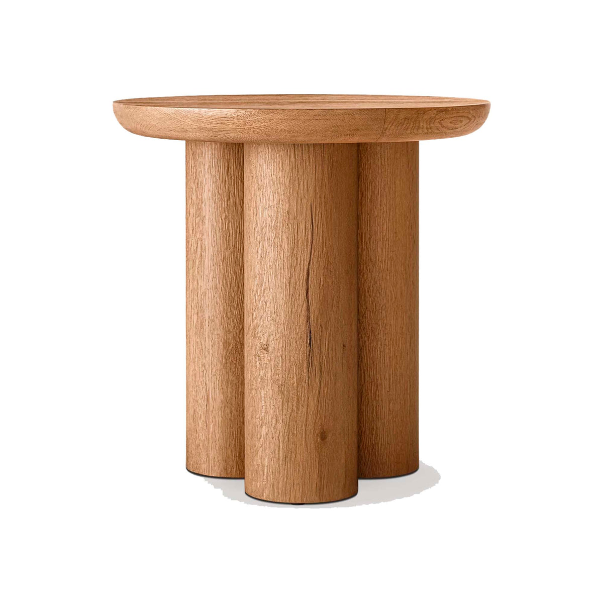 BERGEN CYLINDER ROUND SIDE TABLE – Primitive Collections